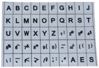 Tactile Marks and Labels for the Blind | Braille Superstore